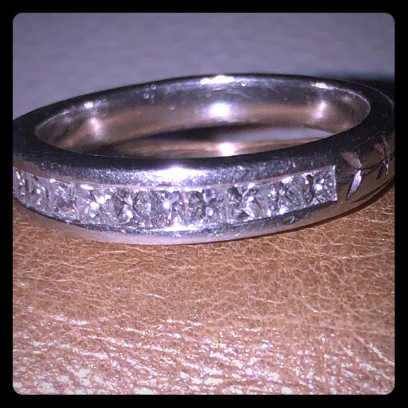 Antique | Jewelry | 92s Art Deco Platinum Diamond Ring | Poshmark